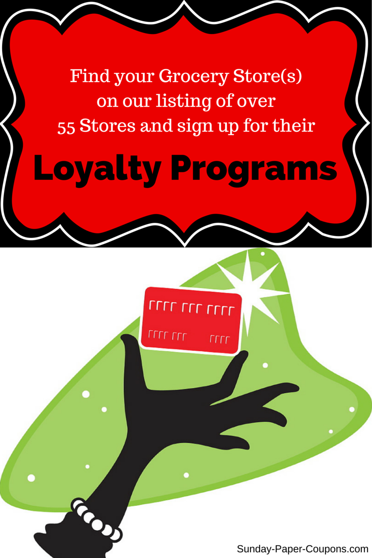 55+ Grocery Loyalty Programs: Top Grocery Stores Cards